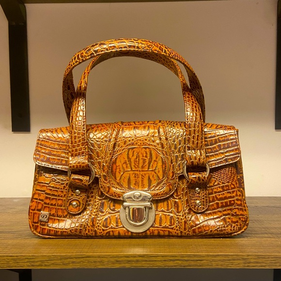 Besso | Bags | Diva By Besso Vintage Genuine Alligator Skin Leather ...
